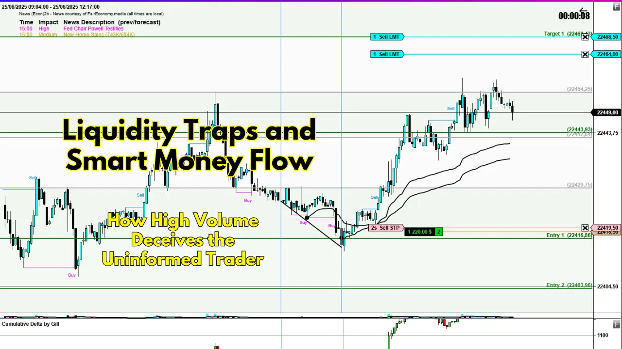 Liquidity Traps and Smart Money Flow: How High Volume Deceives the ...